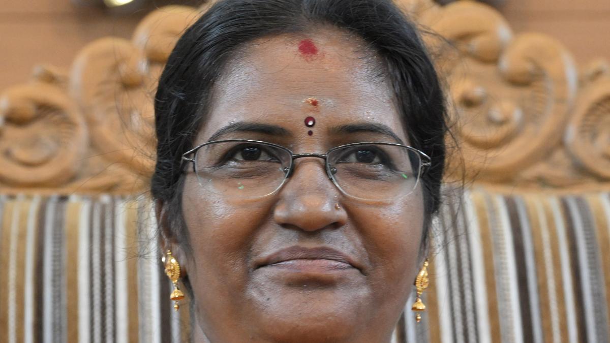 Surprise selection, low-profile past mark R. Ranganayaki’s Mayoral start in Coimbatore - The Hindu